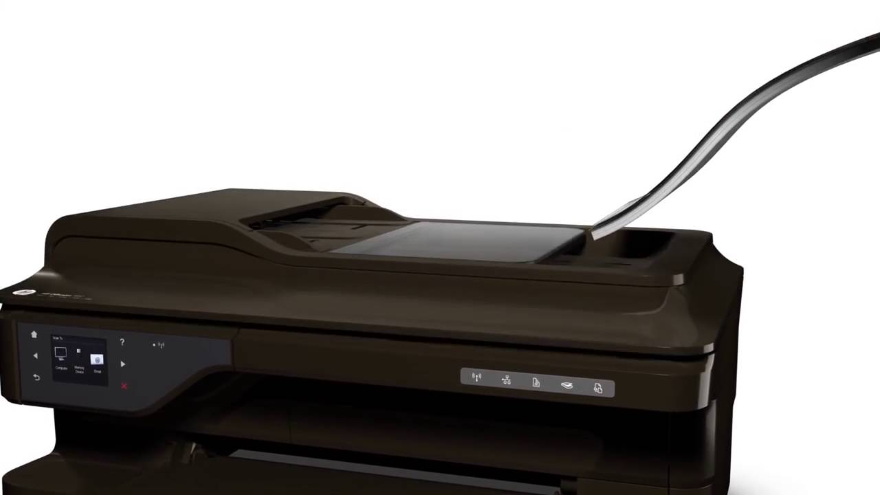 HP OfficeJet 7612 - YouTube