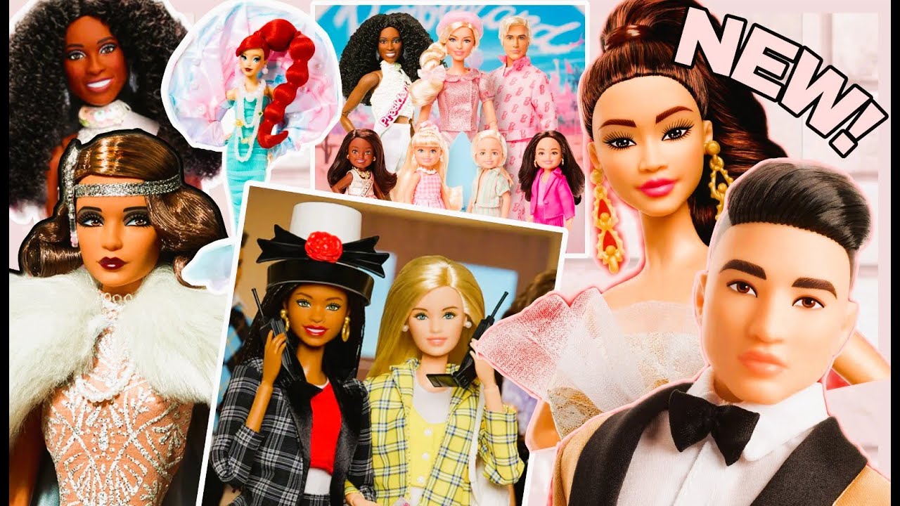 Barbie Fall 2025 Reveals! Holiday Barbie & Ken, Disney Dolls, Tribute ...