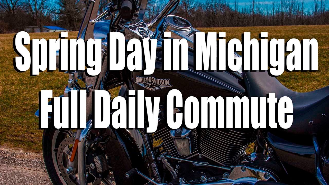 2017 Harley Davidson Road King Touring: Spring Motorcycle Commute Full ...
