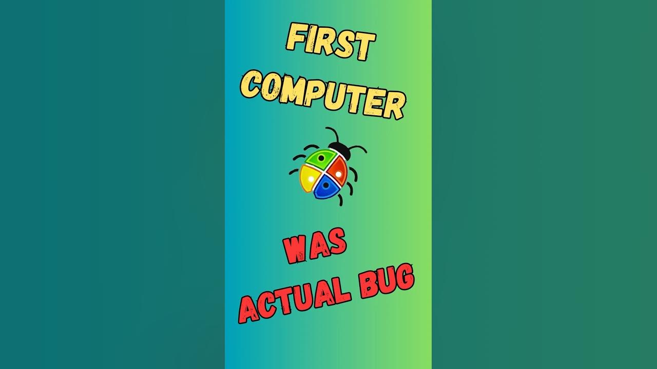 What's the REAL Story Behind the First Computer Bug? - YouTube