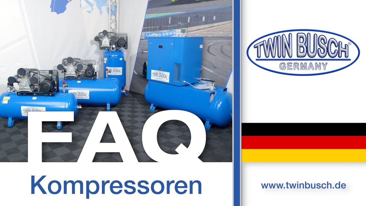 FAQ Kompressoren von TWIN BUSCH® - YouTube