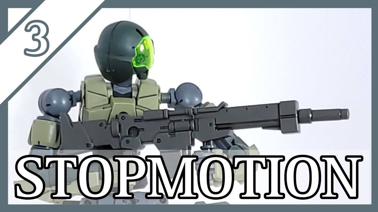 [Stop motion] 30MM - Spinatio army type rifle action - YouTube