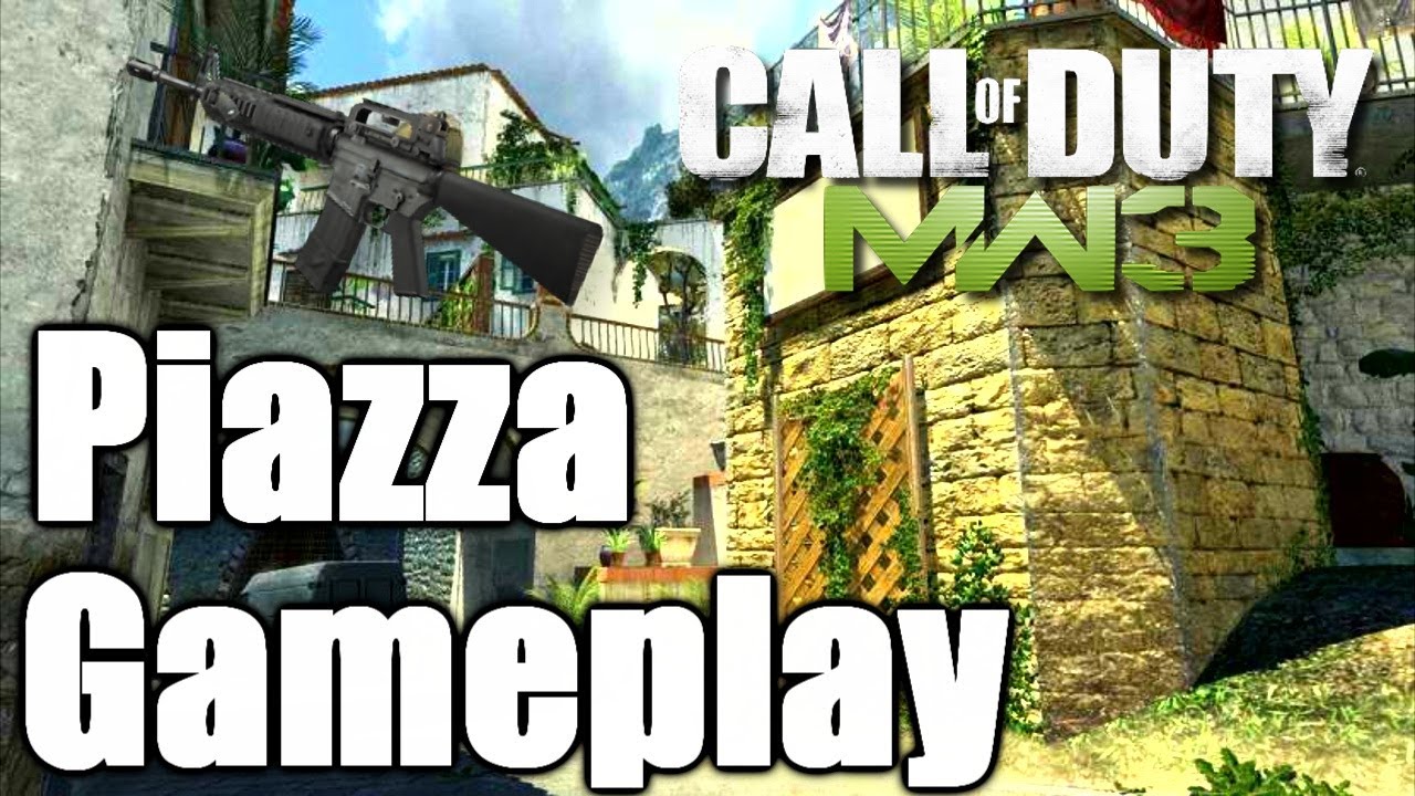 MW3: Domination on Piazza! (MW3 DLC) - YouTube
