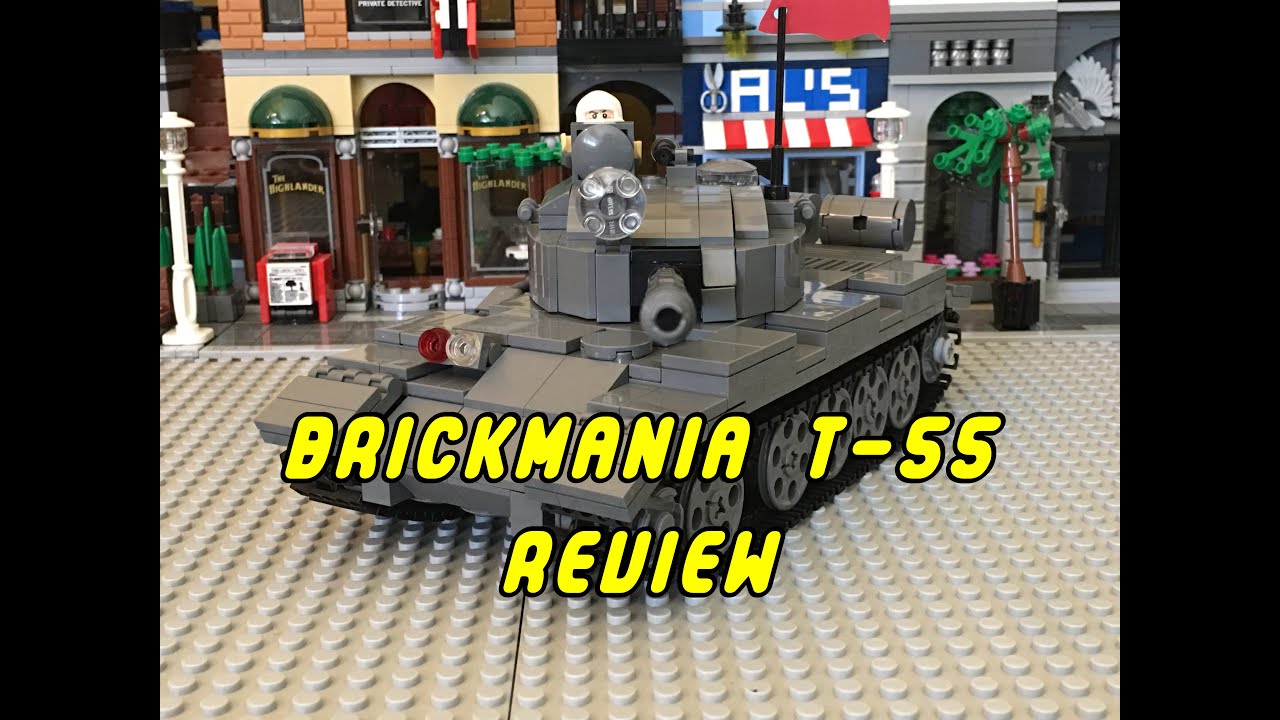 Brickmania T-55 Main Battle Tank Review - YouTube