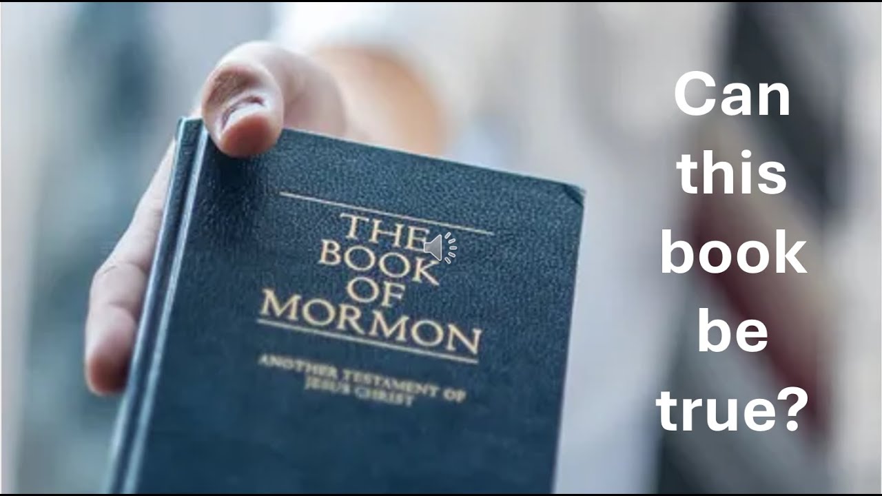 Is the Book of Mormon True - YouTube