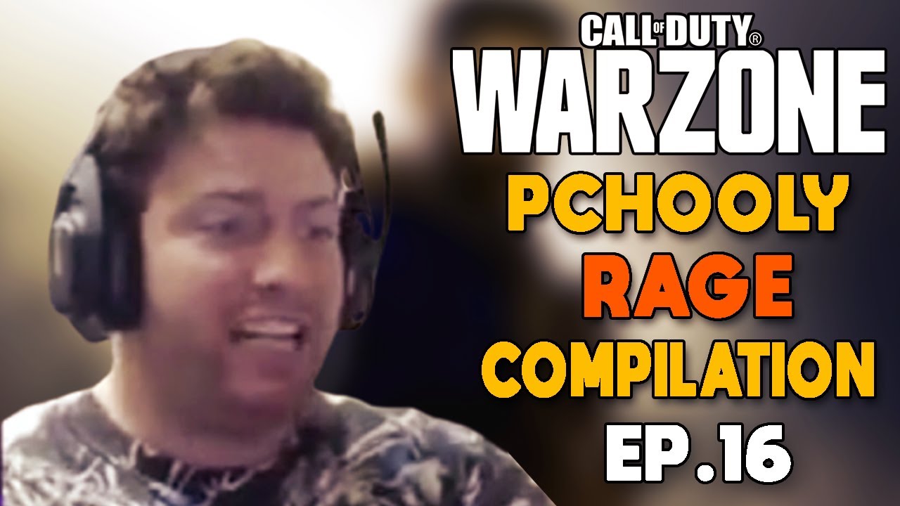 PCHOOLY COD WARZONE RAGE COMPILATION #16 - YouTube
