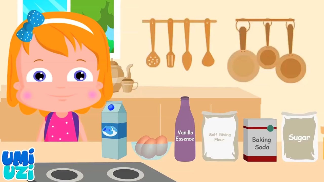 Umi Uzi Cooking Studio, Learning Videos For Kids - YouTube