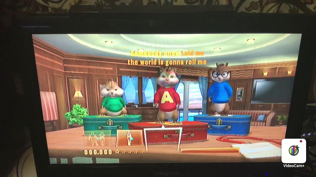 Alvin and the chipmunks All star on the wii - YouTube
