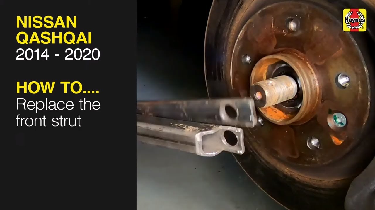 Nissan Qashqai (2014 - 2020) - Replace the front strut - YouTube