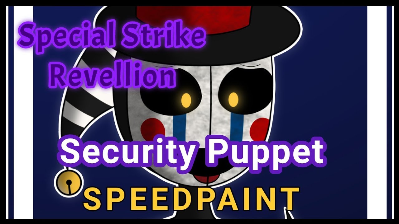 FNAF SSR: Security Puppet SPEEDPAINT #69 - YouTube