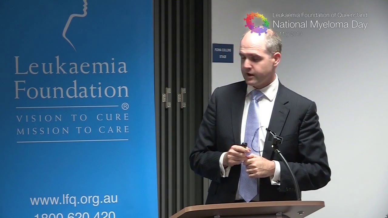 Myeloma: A new horizon with Dr Matt Hourigan (Part 3) - YouTube