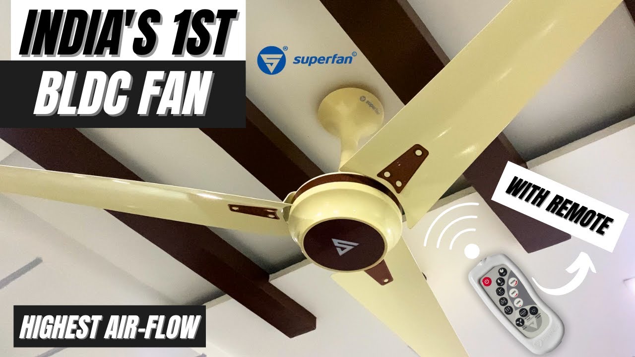 Best BLDC Ceiling fan of 2024! Superfan Ceiling Fan Review | Electrical ...