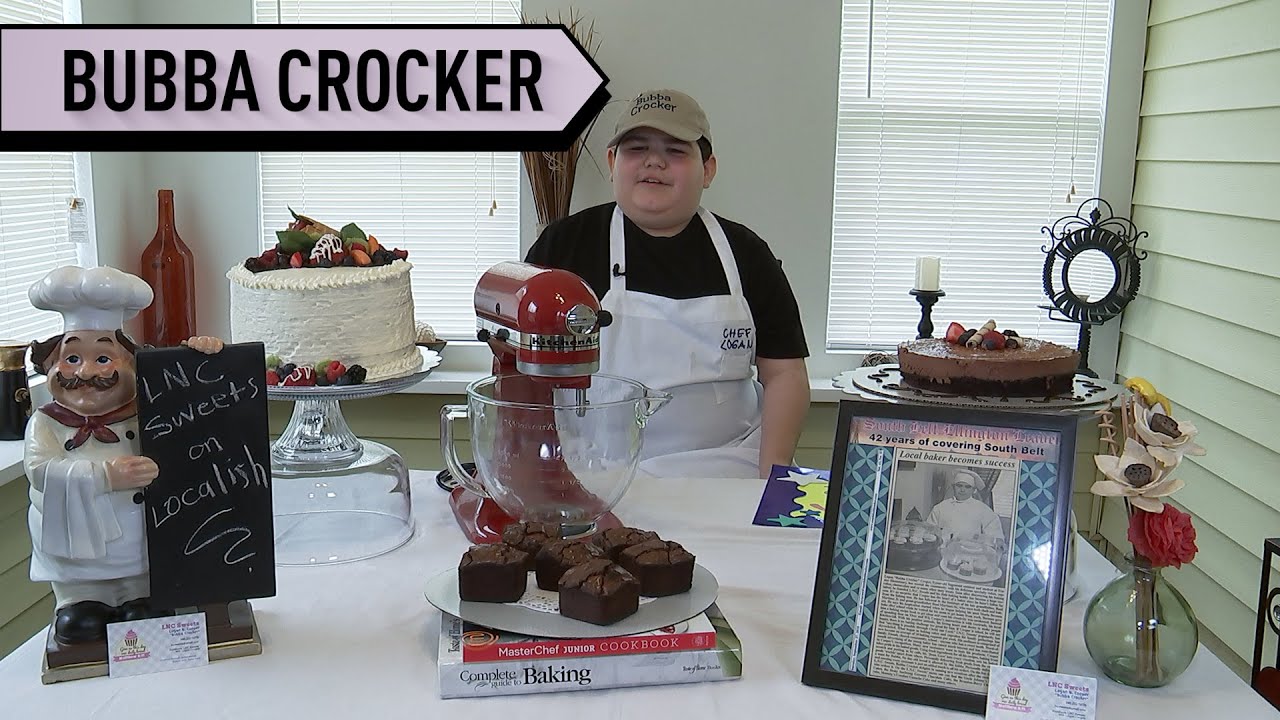 Bubba Crocker: The elementary school baker | Bite Size - YouTube