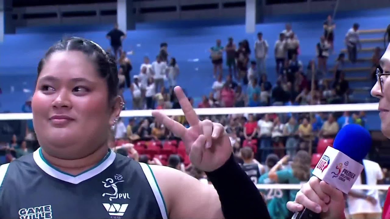 Dimdim Pacres THRILLS THE CEBU CROWD in the PVL 🤩 | 2024-25 PVL All ...