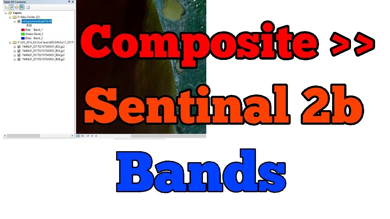 Composite Sentinal 2b Satellite Bands - YouTube