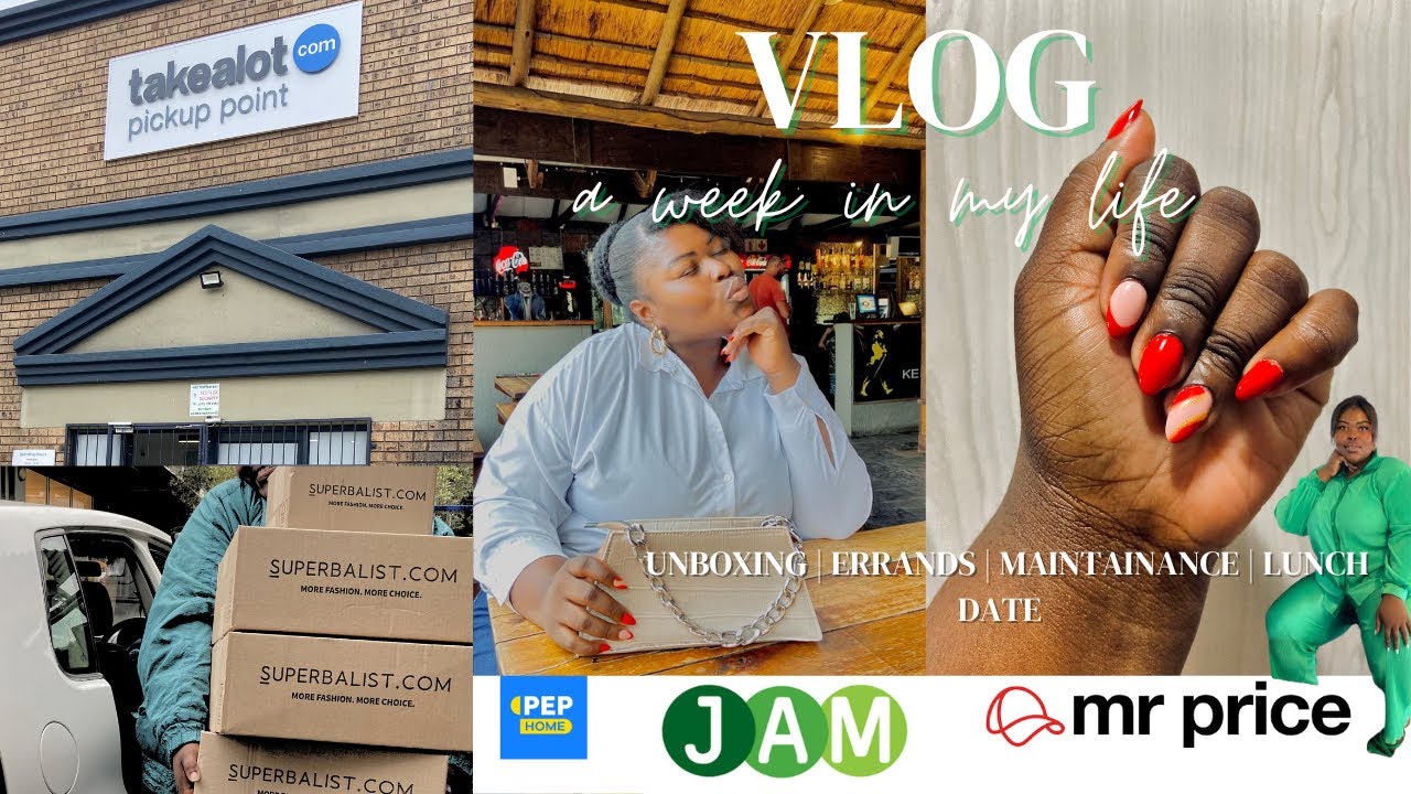 Superbalist Unboxing | Maintenance | Running Errand | Lunch & Coffee ...