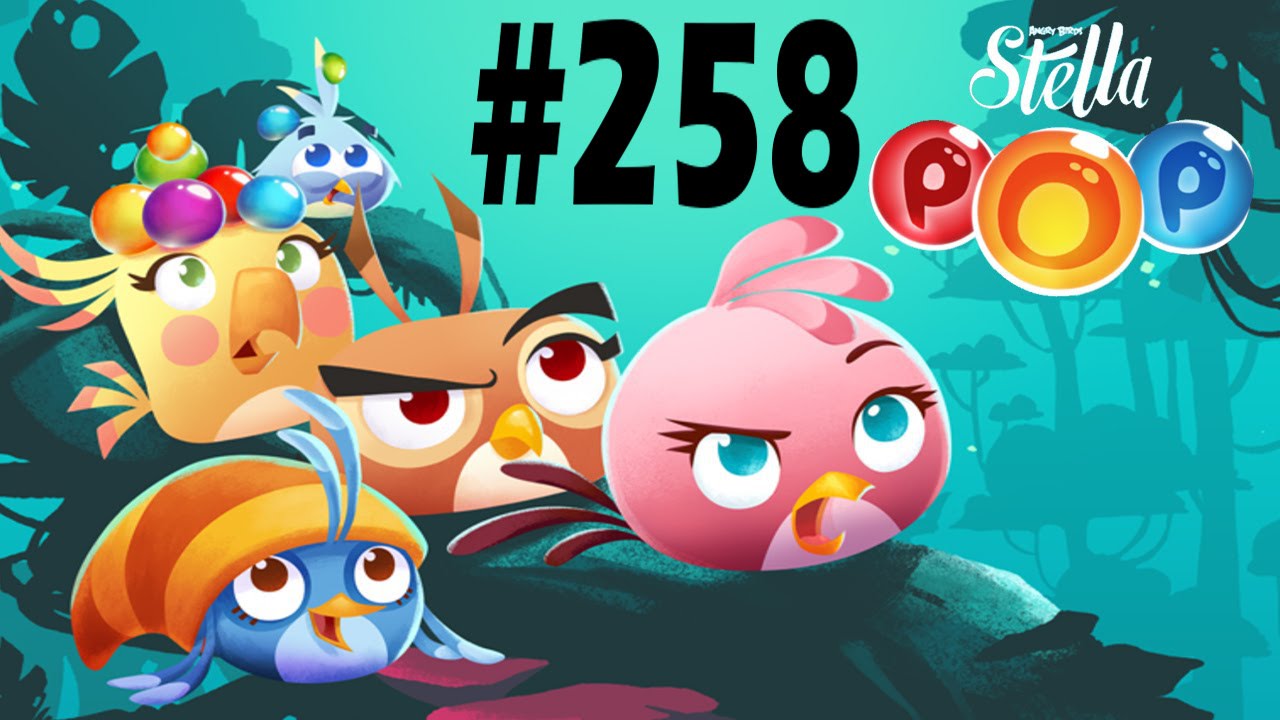 Angry Birds Stella Pop Level-258 Walkthrough For Android - YouTube