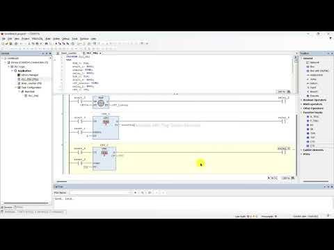 CODESYS [ TON,TOF,CTU,CTD ] PROGRAMMING - YouTube