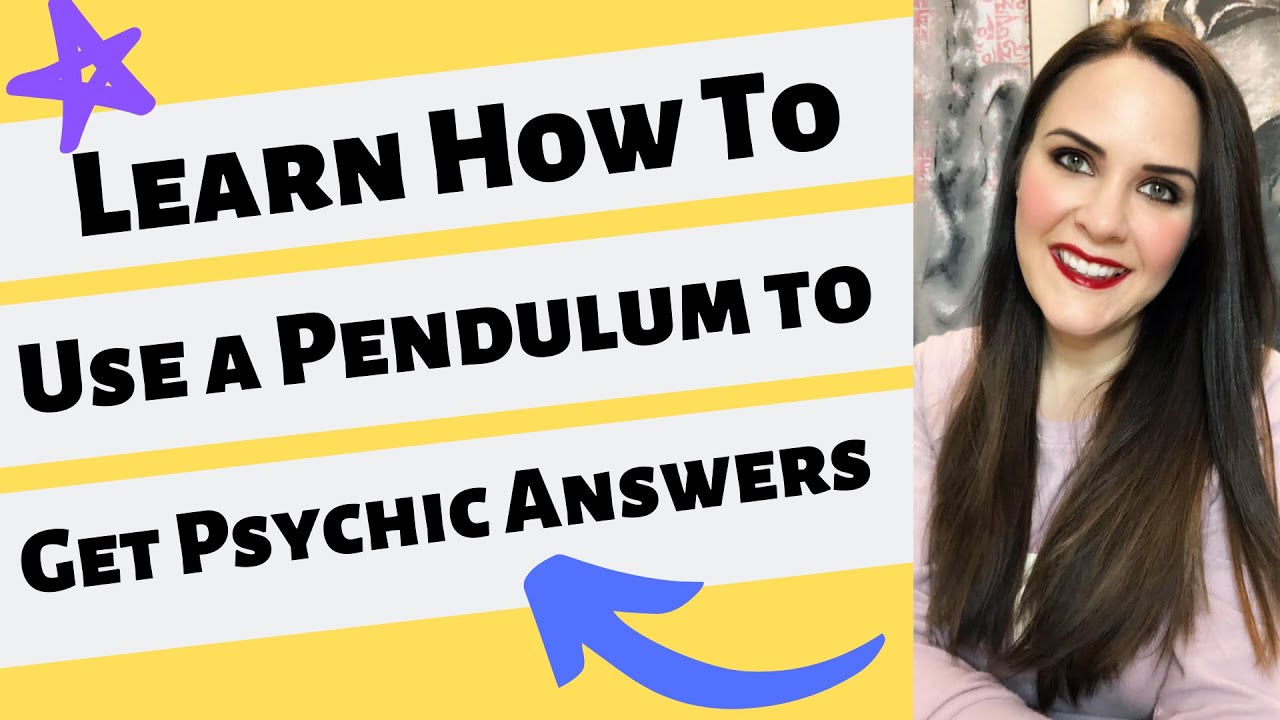 Learn How to Use a Pendulum (GET PSYCHIC ANSWERS FAST) - YouTube