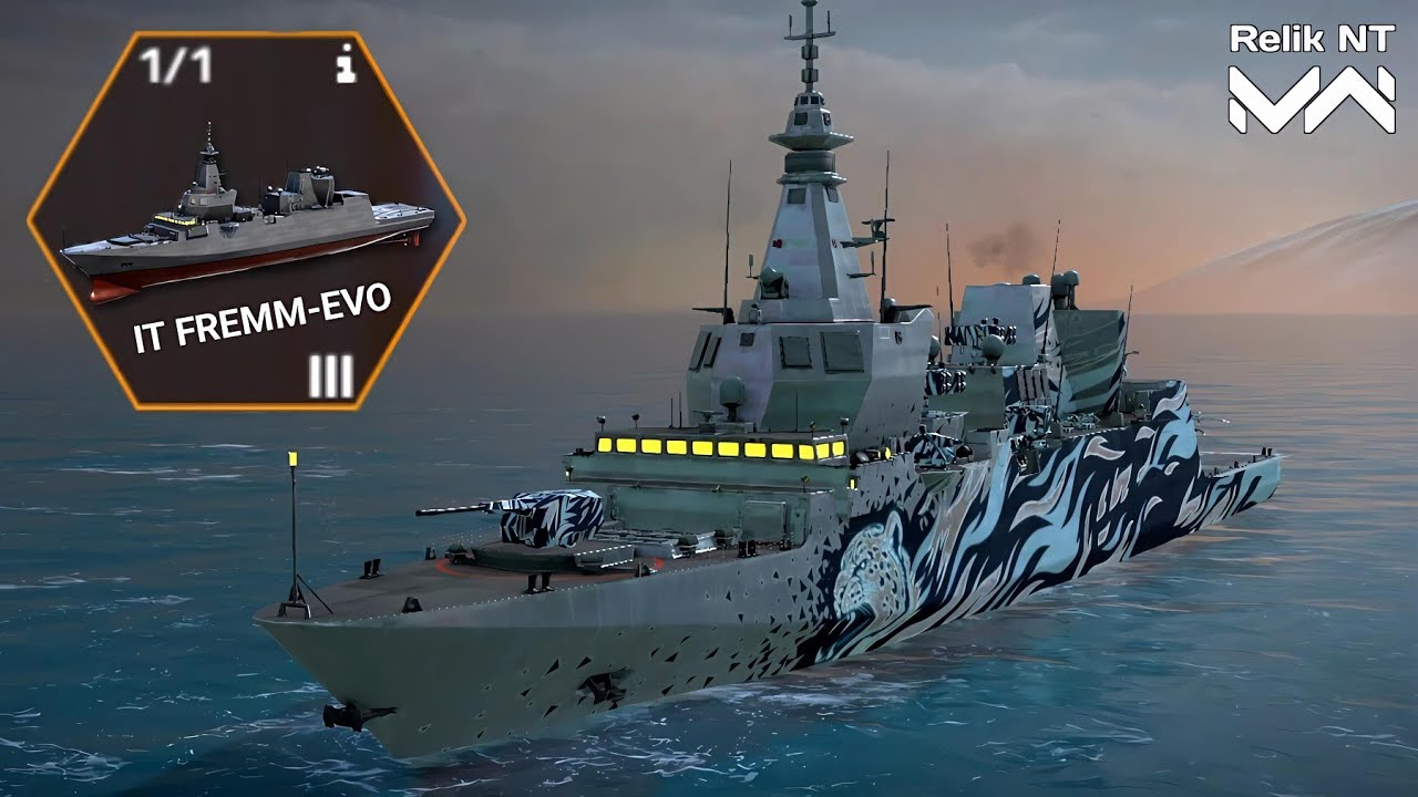 IT FREMM-EVO - The Best Frigate in Modern Warships - YouTube