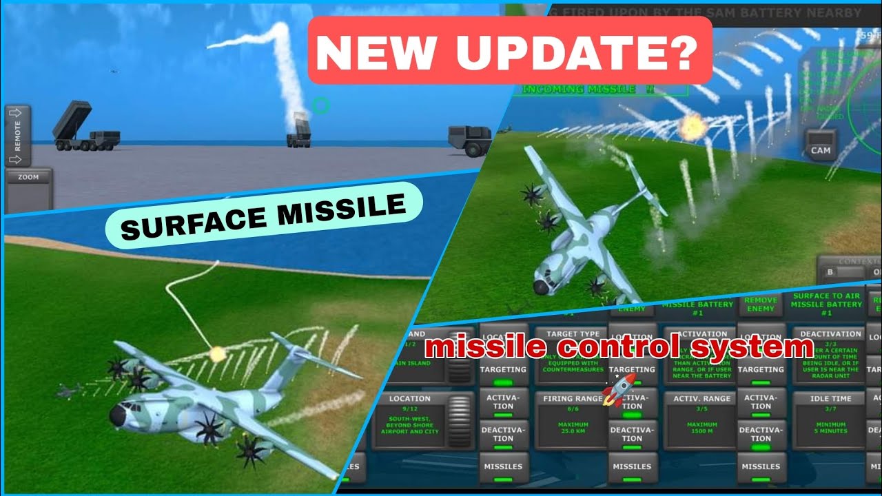 TFS NEW UPDATE? SURFACE TO AIR MISSILE|NEW FREE FLIGHT CUSTOMISED MANU ...
