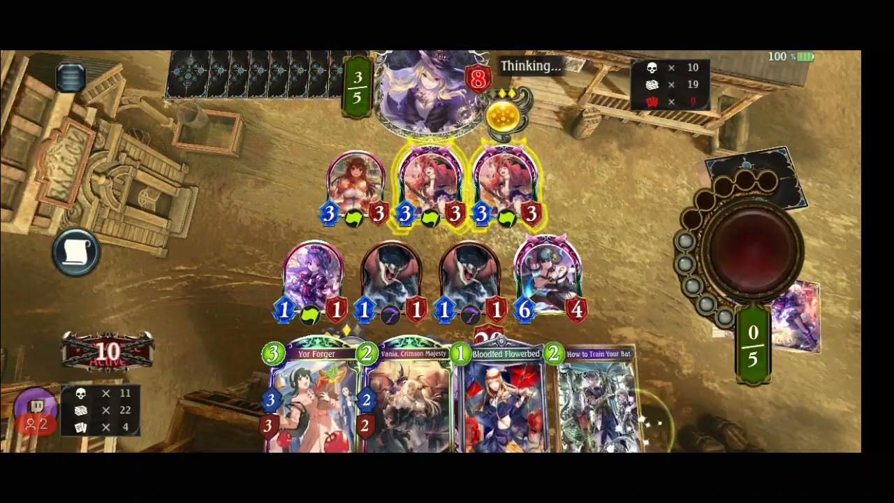 (GM0 10K Unlimited) Wrath Blood vs Earth Rite Rune 2 [Shadowverse/Order Shift] - YouTube