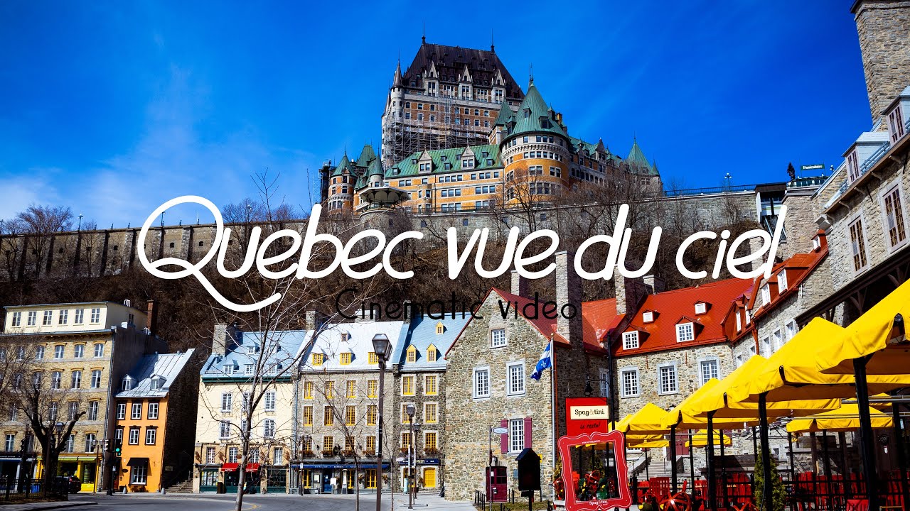 Québec vue du ciel - YouTube