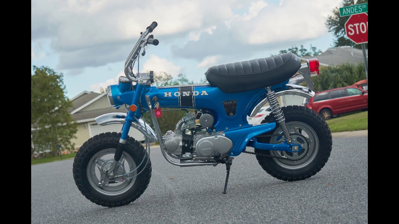 1970 CT70 Rebuild - CustomCandy Blue - YouTube