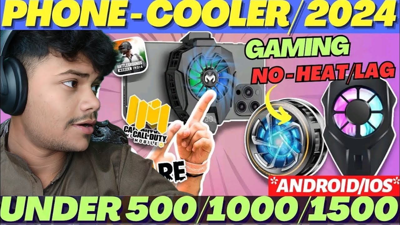Best Phone Cooler For Gaming || Best Phone Cooler Under 1000 in 2024 ...