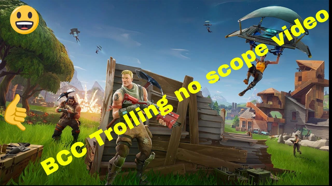 BCC TROLLING NO SCOPE - YouTube