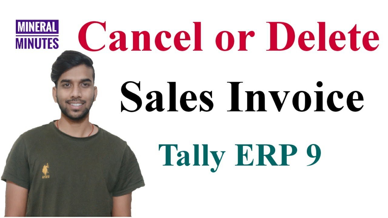 Cancel Or Delete Sale Invoice In Tally Erp 9 YouTube cancel-or-delete-sale-invoice-in-tally-erp-9-youtube