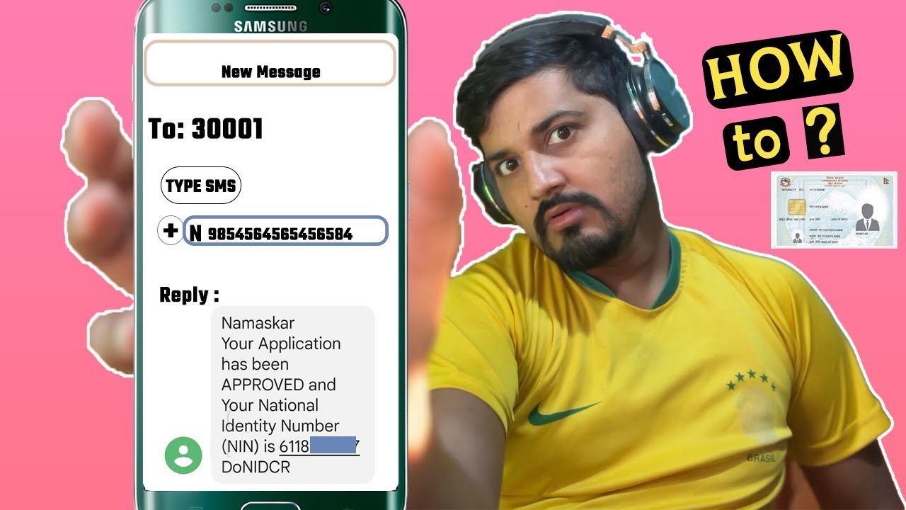 National identity number (NIN) थाहा पाउने सजिलो तरीका || How to Find ...