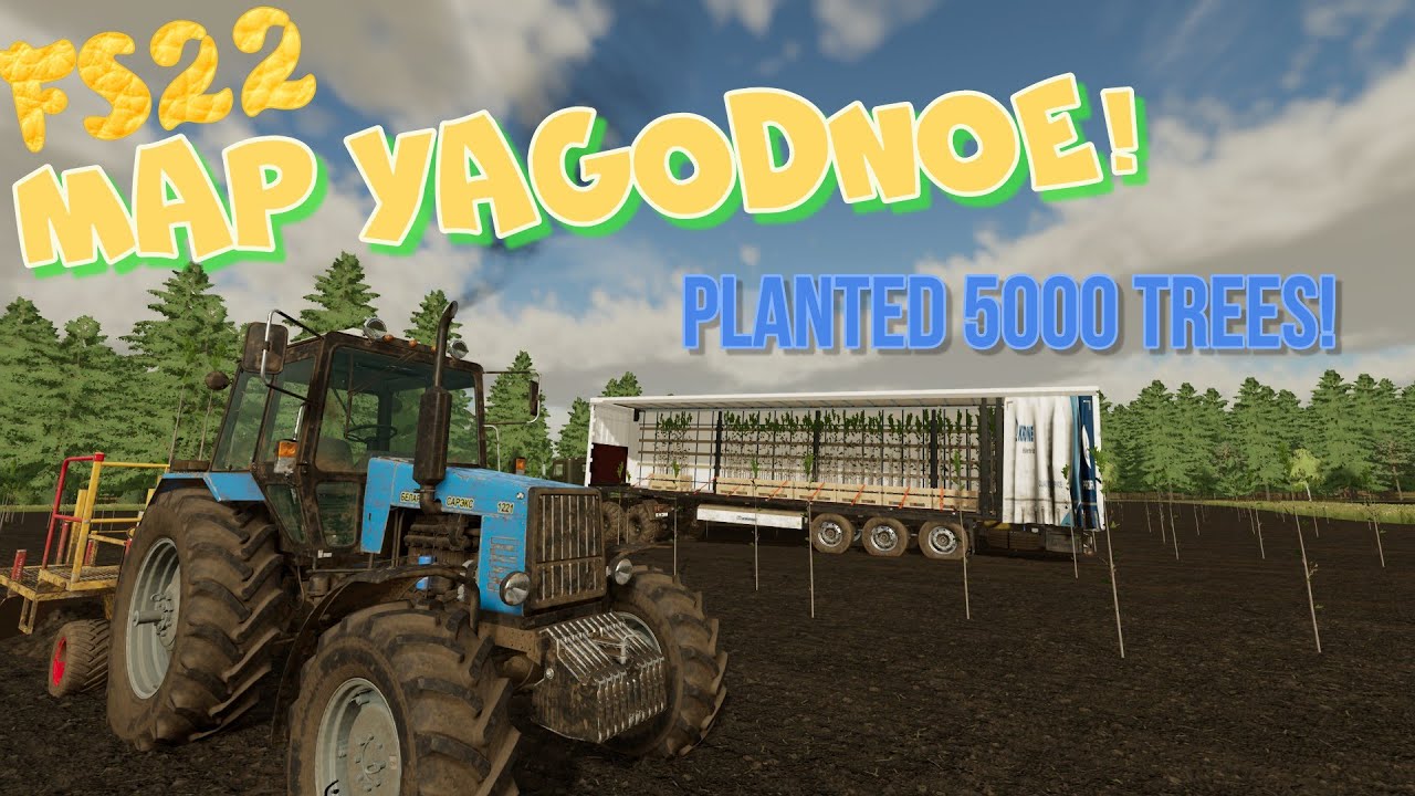 FS22 Yagodnoye Map! Forestry! - YouTube
