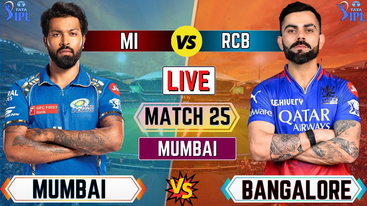 IPL Live: MI Vs RCB, Match 25, Mumbai | IPL Live Scores & Commentary ...