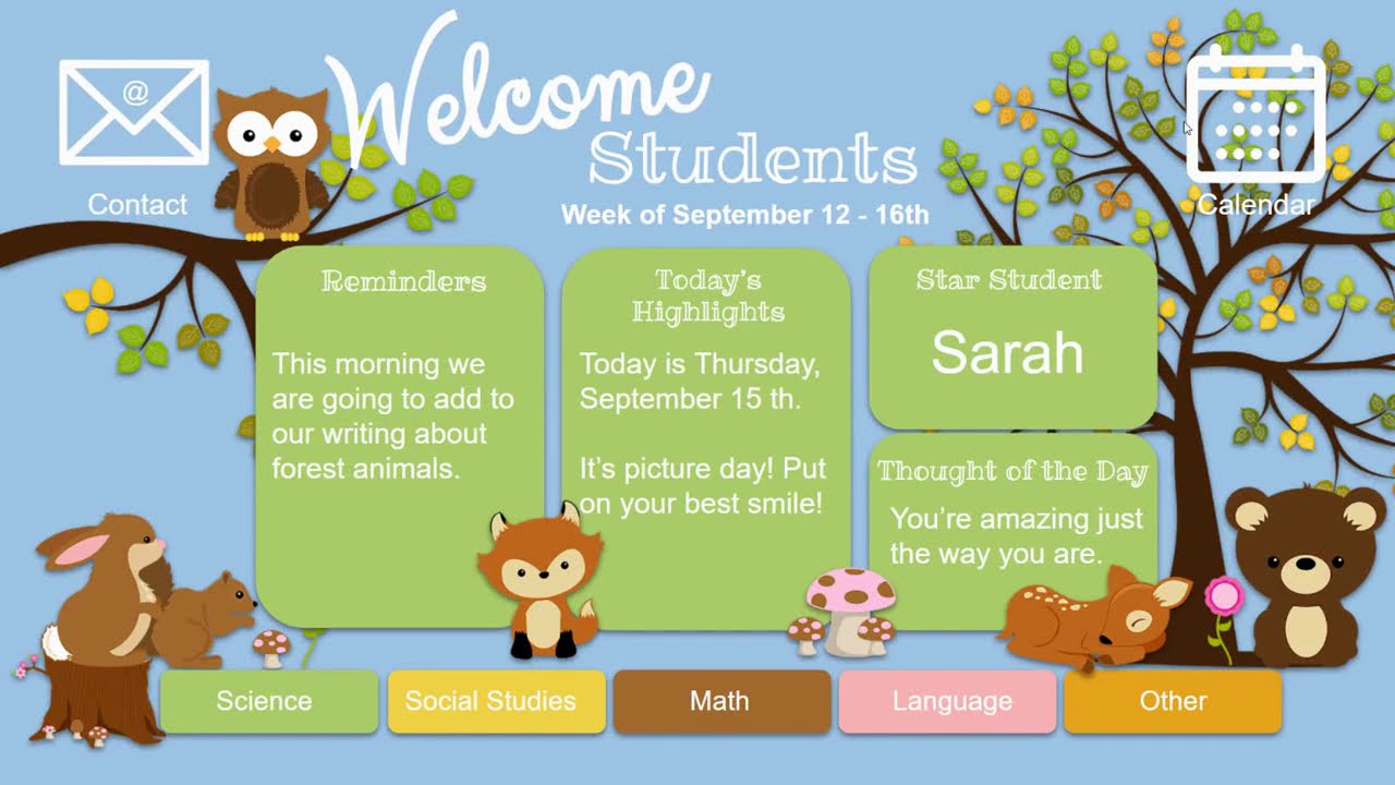 Forest Friends: Digital Teacher Planner for Blended and Distance ...
