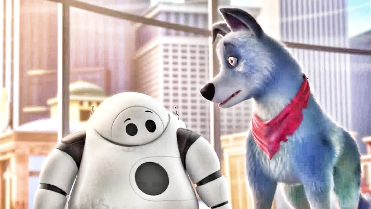 A Stray Dog Saves the City from a Giant Evil Spider Robot | Pets United ...