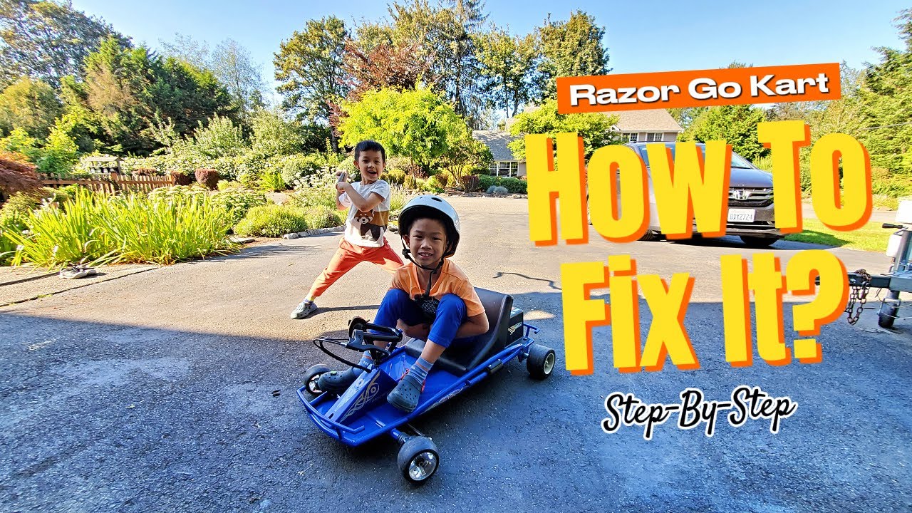 How To Test, Troubleshoot And Fix Razor Go Kart (Razor Ground Force ...