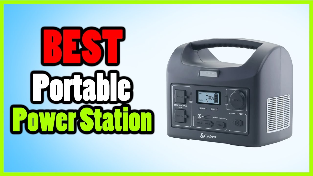Best Portable Power Station for House 2020 - YouTube