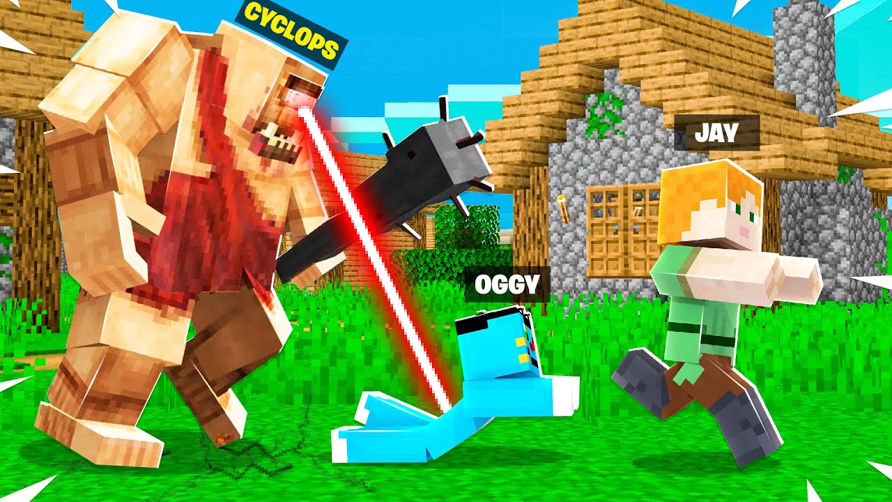 We Found CYCLOPS In MINECRAFT! - YouTube