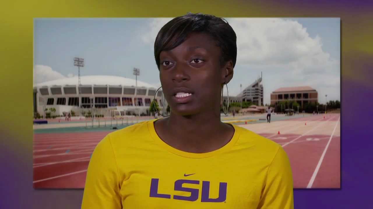 LSU Track & Field: Kimberlyn Duncan - YouTube