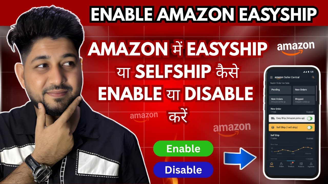 How to enable easyship & selfship in amazon | Disable easyship and ...