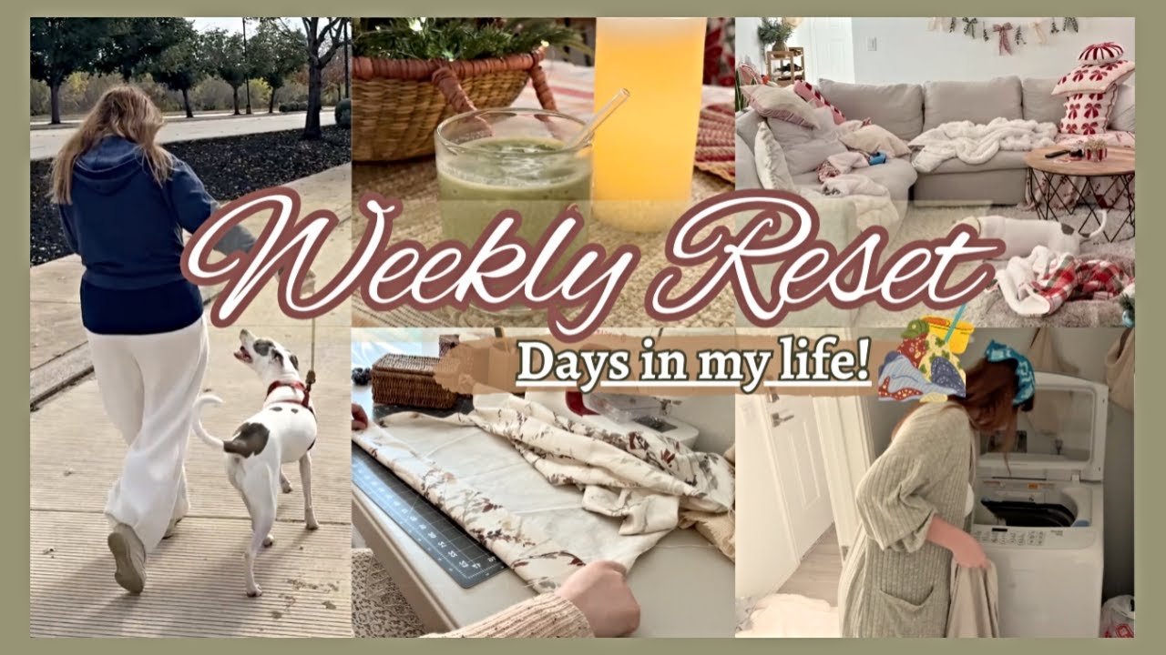 December Days in My Life: Clean With Me & Weekly Reset Motivation ...