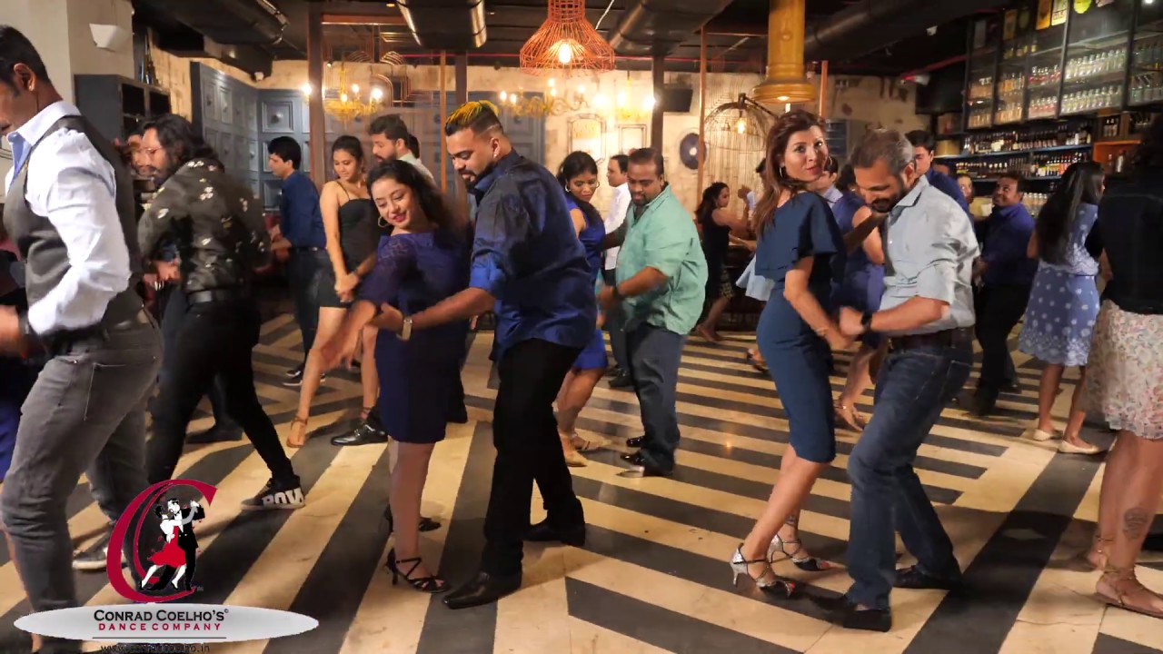 Bachata Improvers Conrad Coelho Dance Company - YouTube