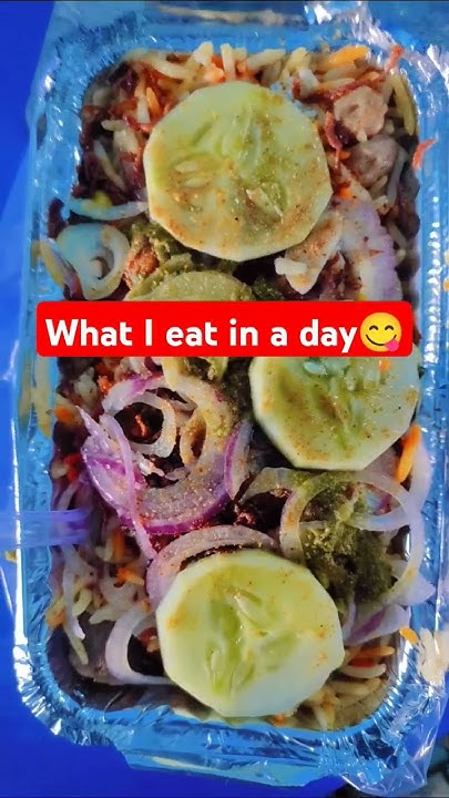 what I eat in a day😋#trending #viralshort #shortsfeed #whatieatinaday #shortindia #foodvlog ...