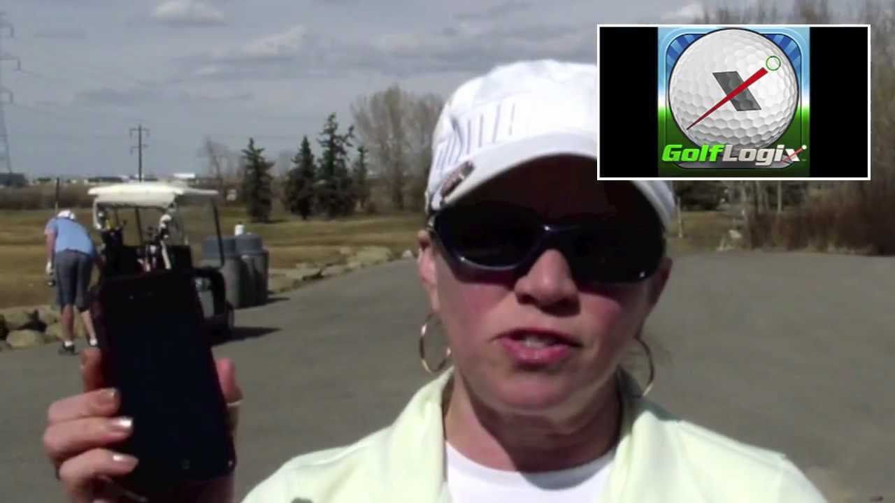 Golf Belles No Tee Time GolfLogix Smartphone GPS App Review - YouTube