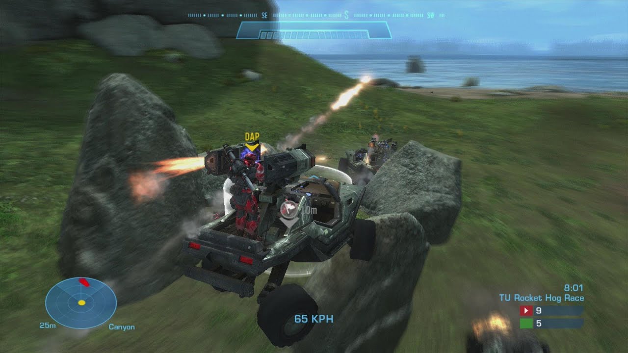 Halo Reach ᴴᴰ - Hog Race on Hemorrhage (1080p) - YouTube