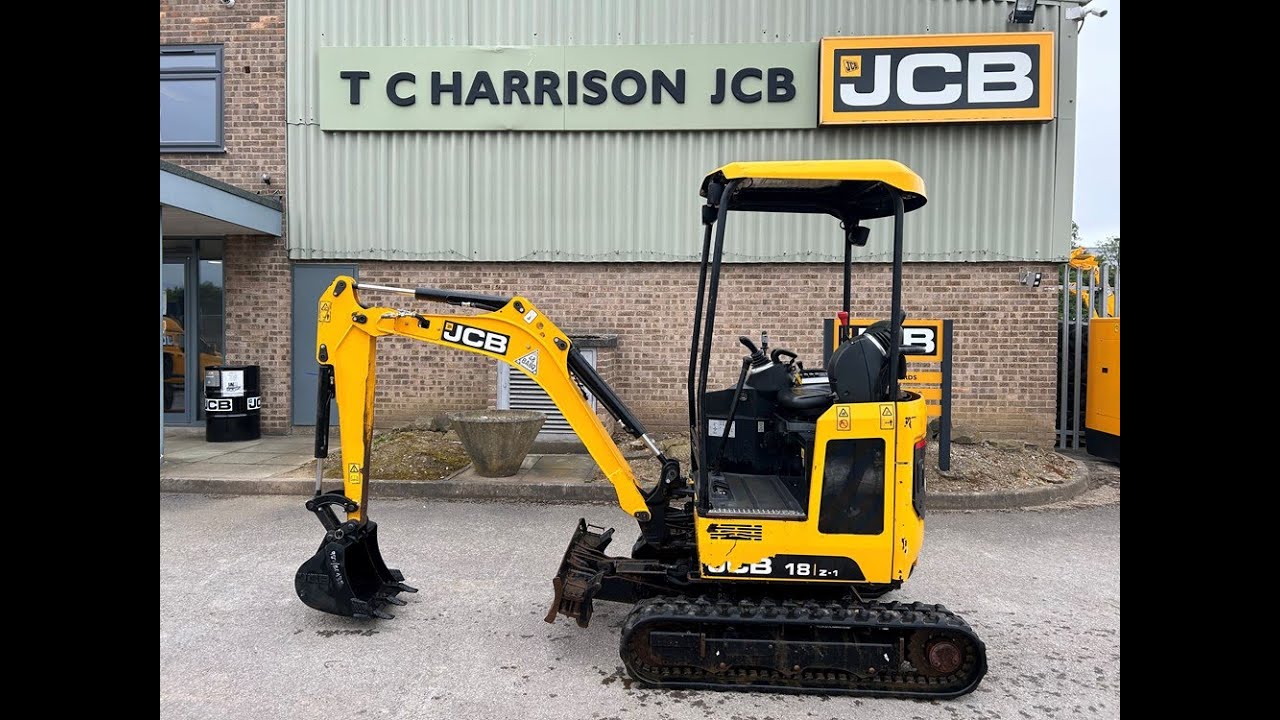 FOR SALE - 2020 JCB 18Z-1 MINI EXCAVATOR - 2796503 - YouTube