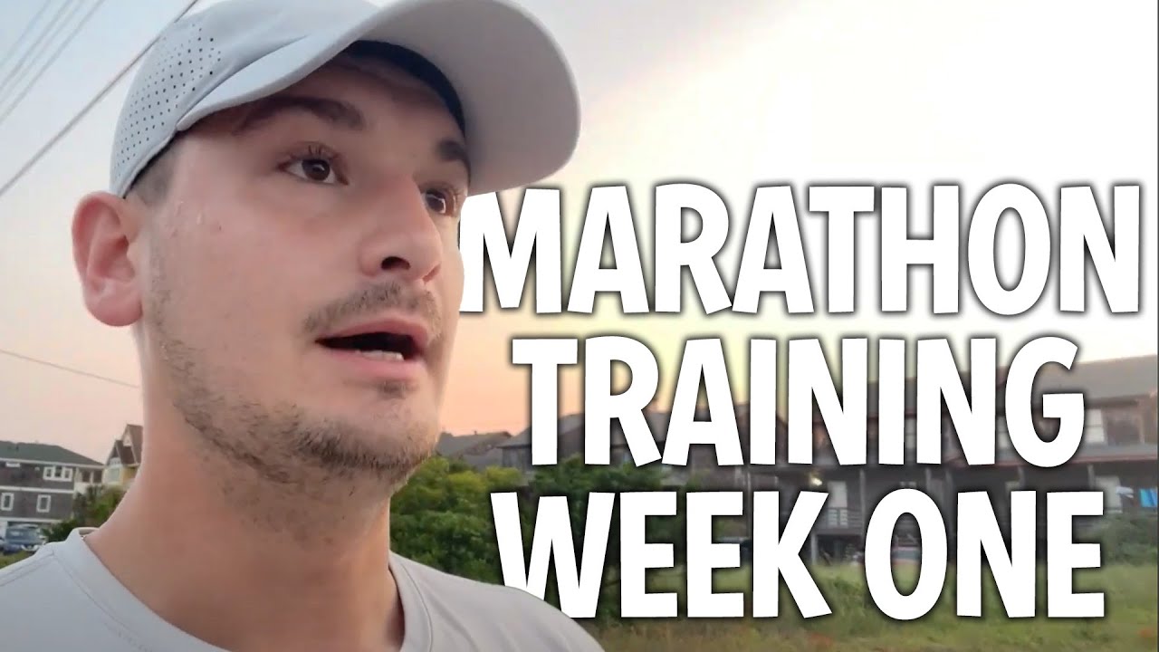 Week One of Marathon Training - YouTube