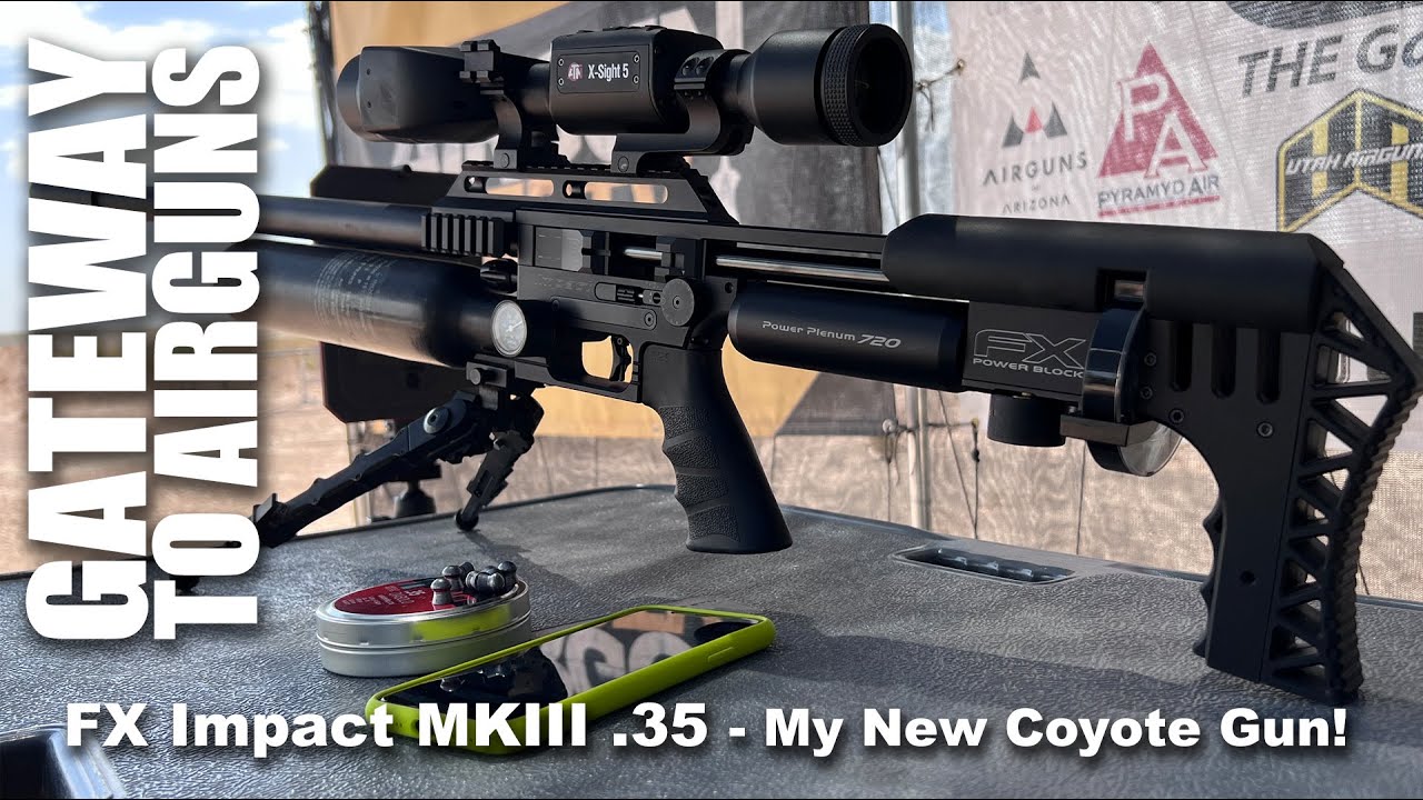 FX Impact MKIII .35 Regulated Big Bore PCP - My new Coyote Gun with New ...