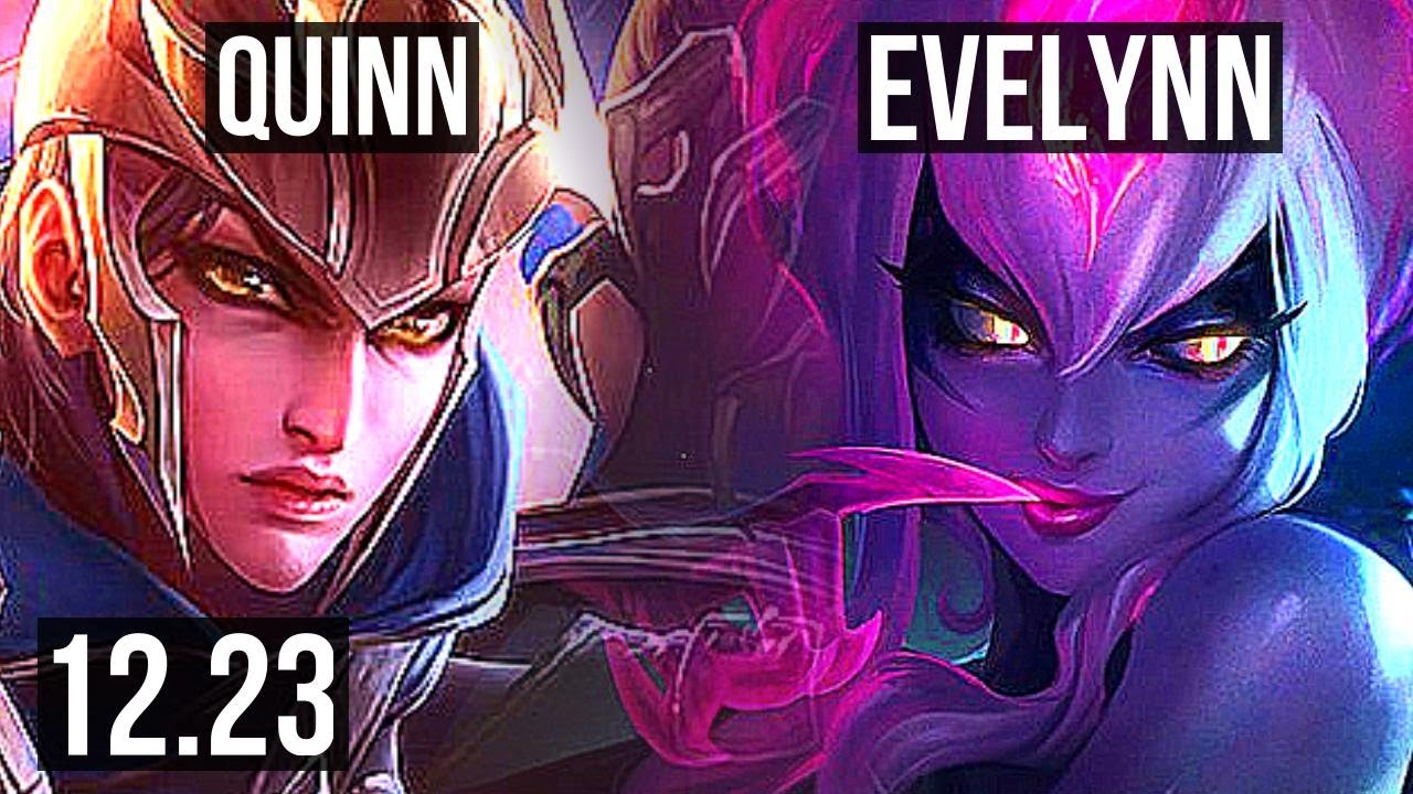 Quinn Vs Evelynn Jng 1 9m Mastery 10 2 6 400 Games Euw Diamond